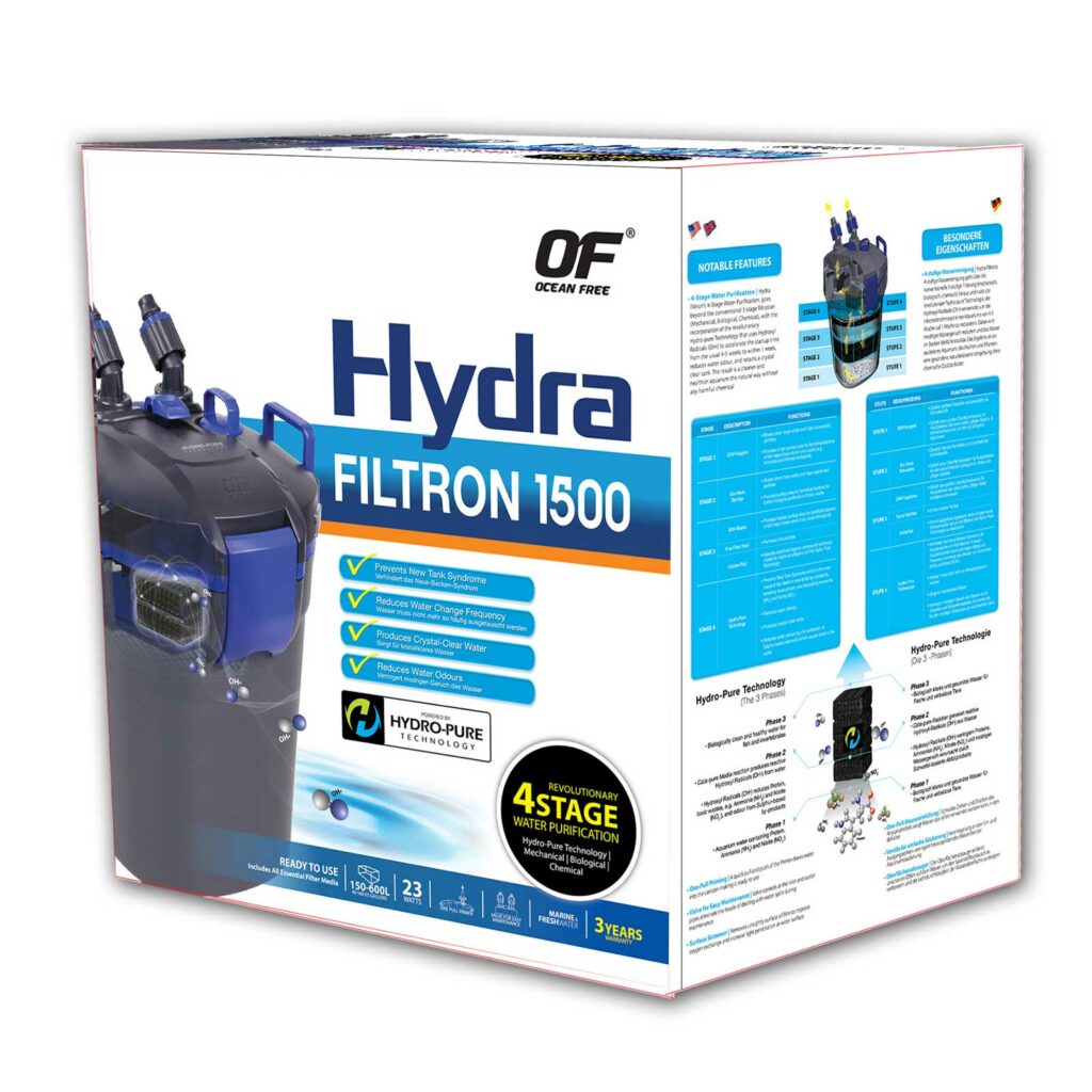 Ocean Free HYDRA FILTRON 1500 - Aqua Zones