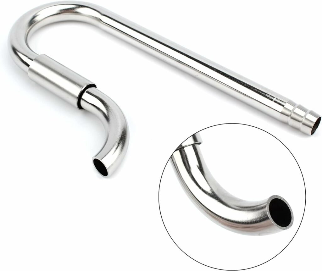 ZRDR Stainless Steel Lily Pipe with Surface Skimmer 13mm - Aqua Zones