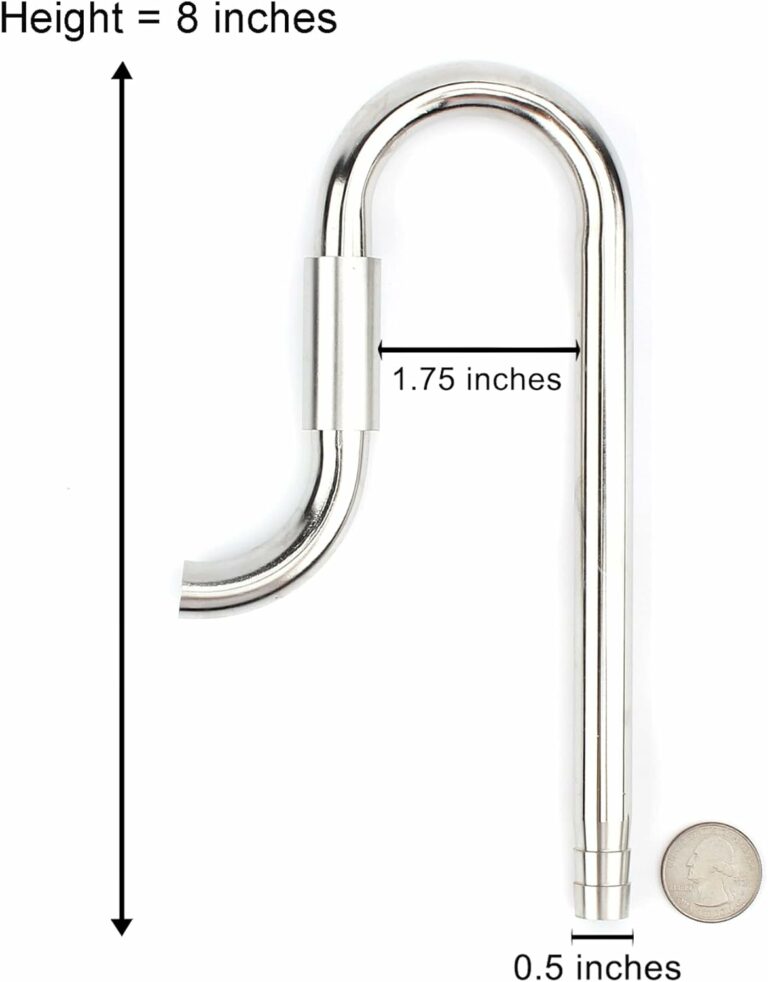 ZRDR Stainless Steel Lily Pipe with Surface Skimmer 13mm - Aqua Zones