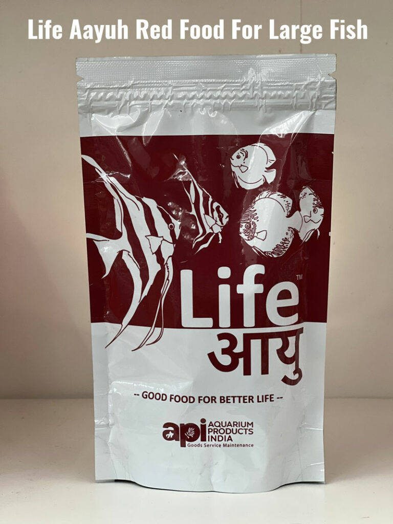 Life Red Fish Food - Large | 100gm - Aqua Zones