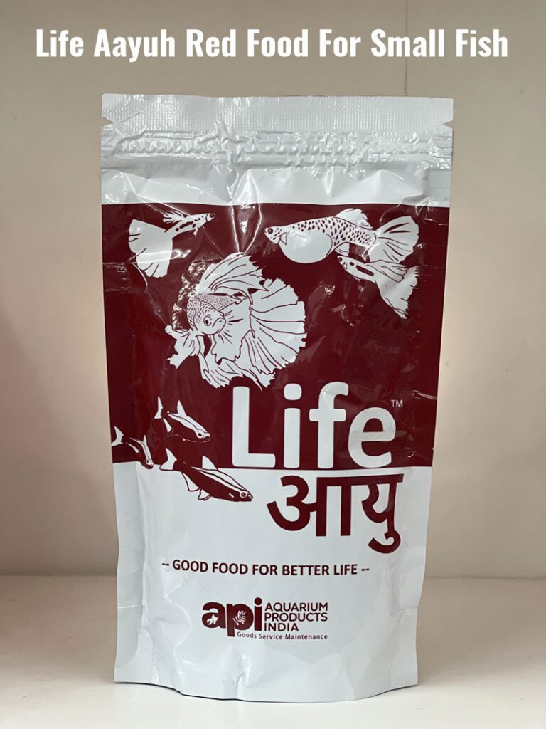 Life Aayu Neutral Fish Food - Large | 100gm - Aqua Zones