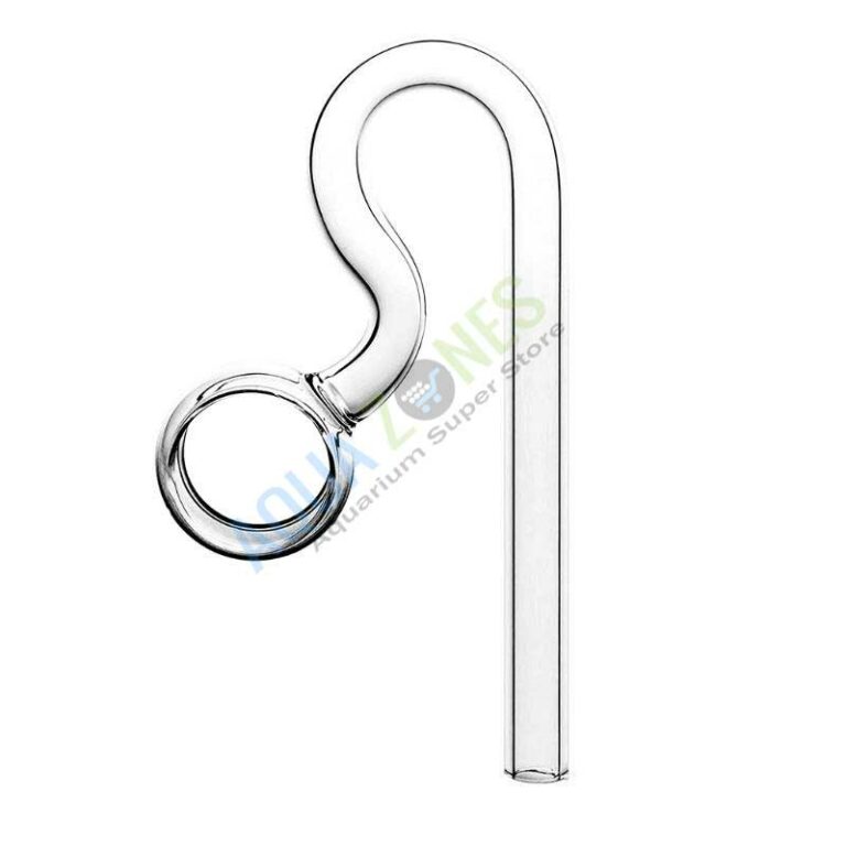 Greenosis Glass Inlet Lilly Pipe 13mm - Aqua Zones