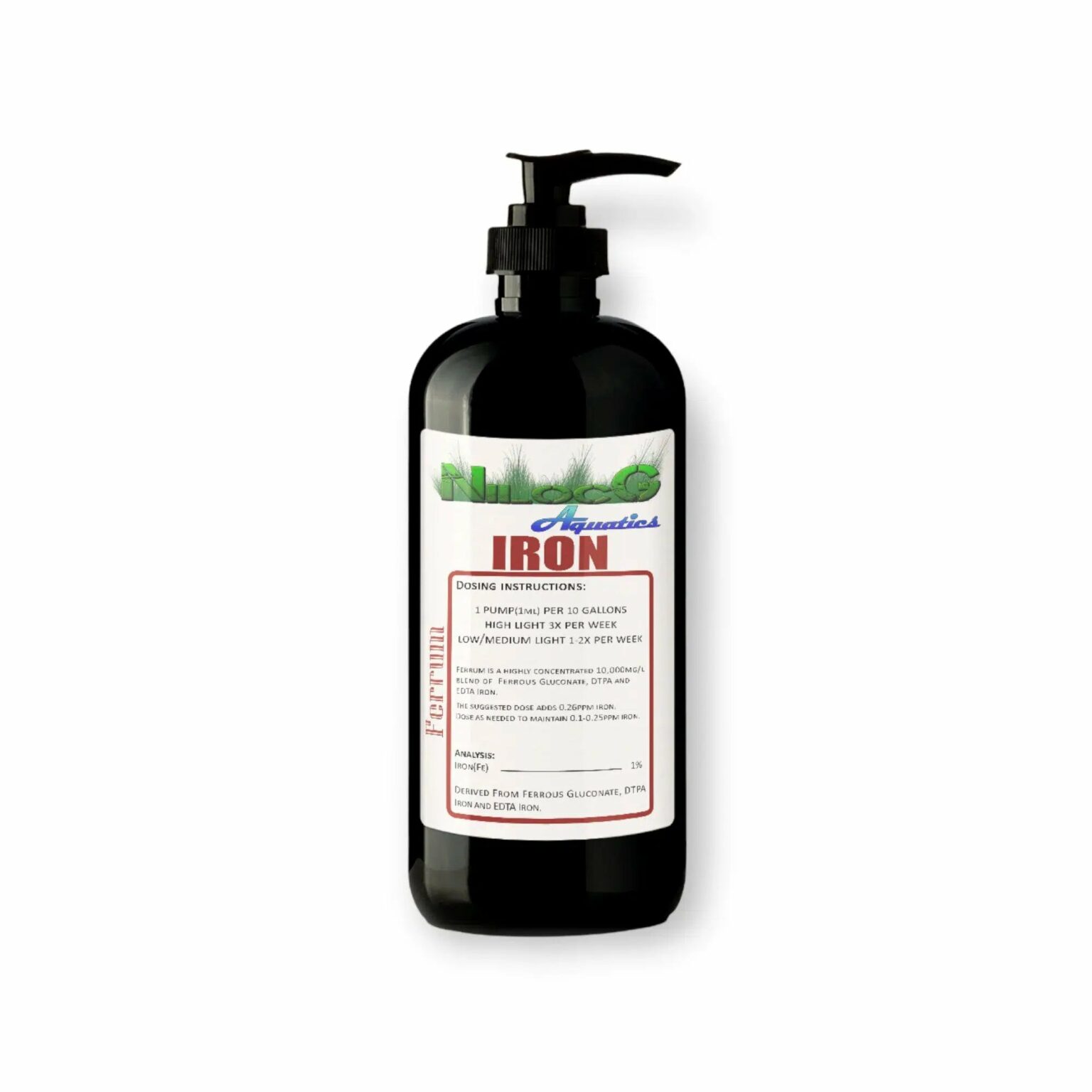 NilocG Iron FE Liquid Fertilizer | 500ml - Aqua Zones